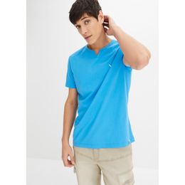 bonprix T-Shirt (2er Pack), blau, 100% Baumwolle