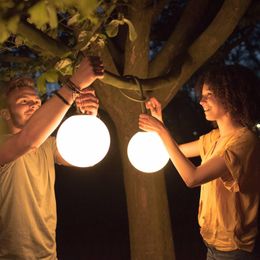 fatboy Bolleke LED-Hängeleuchte mit Akku, grau