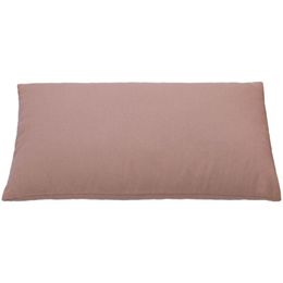 Kissen Iles, Couch Zierkissen Basic, Dekokissen aus Baumwolle und Polyester in Mauve, Kissenbezug mit Inlett, Sofakissen 50x30 cm - Eglo Living