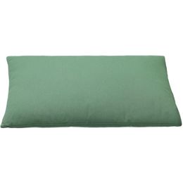 Kissen Iles, Couch Zierkissen Basic, Dekokissen aus Polyester und Baumwolle in Grün, Kissenbezug mit Inlett, Sofakissen 50x30 cm - Eglo Living