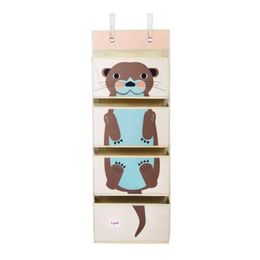 3 Sprouts Wall hanging with pockets - Otter