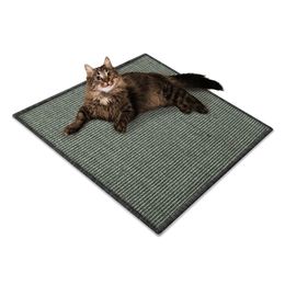 Karat homeliving Sisal-Kratzteppich Für Katzen Grau