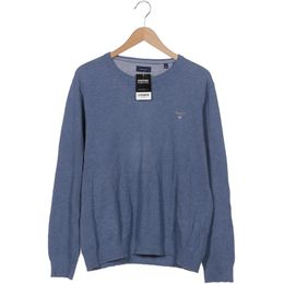 Gant Herren Pullover, blau, Gr. 52