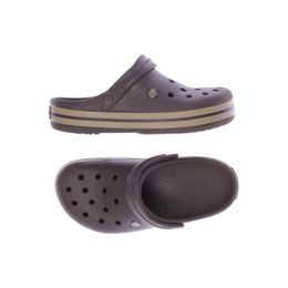 Crocs Herren Sandale, braun, Gr. 8