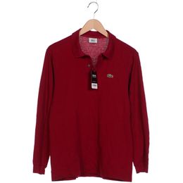 Lacoste Herren Poloshirt, bordeaux, Gr. 48