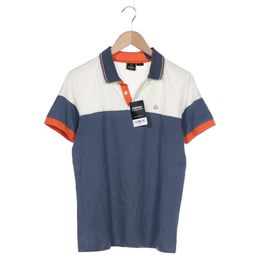 Merc Herren Poloshirt, blau, Gr. 46