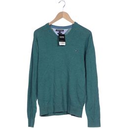 Tommy Hilfiger Herren Pullover, türkis, Gr. 52