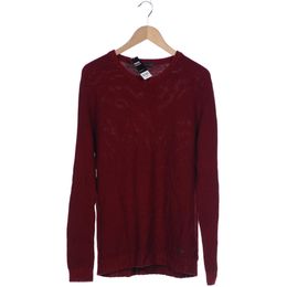 Trussardi Herren Pullover, bordeaux, Gr. 54