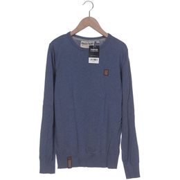 Naketano Herren Pullover, blau, Gr. 48