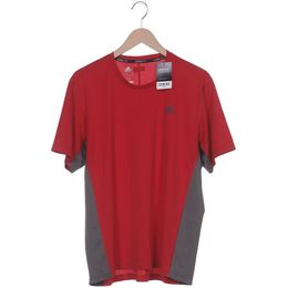 Adidas Herren T-Shirt, rot, Gr. 52