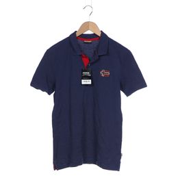 Napapijri Herren Poloshirt, marineblau, Gr. 48