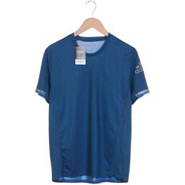 Adidas Herren T-Shirt, blau, Gr. 48