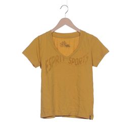 Esprit Damen T-Shirt, gelb, Gr. 42