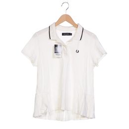 Fred Perry Damen Poloshirt, cremeweiß, Gr. 44