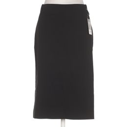 Massimo Dutti Damen Rock, schwarz, Gr. 40