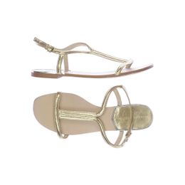 Zara Damen Ballerinas, gold, Gr. 37