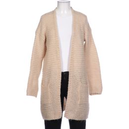 Hallhuber Damen Strickjacke, beige, Gr. 34