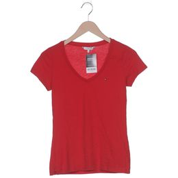 Tommy Hilfiger Damen T-Shirt, rot, Gr. 36