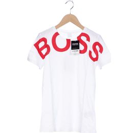 BOSS by Hugo BOSS Damen T-Shirt, weiß, Gr. 34