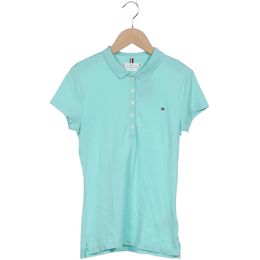 Tommy Hilfiger Damen Poloshirt, türkis, Gr. 36