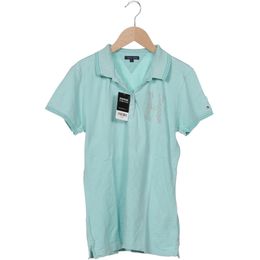 Tommy Hilfiger Damen Poloshirt, türkis, Gr. 42