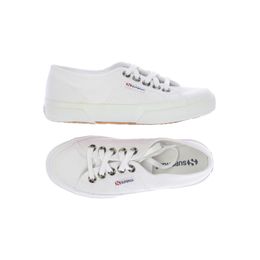 Superga Damen Sneakers, weiß, Gr. 36