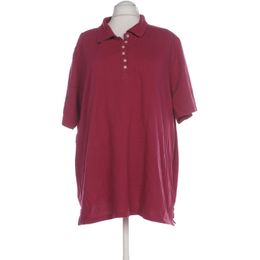 Ulla Popken Damen Poloshirt, pink, Gr. 56