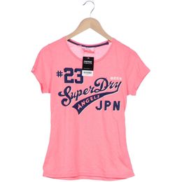 Superdry Damen T-Shirt, pink, Gr. 38