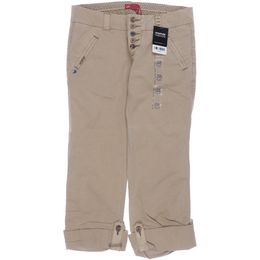 EDC by Esprit Damen Stoffhose, beige, Gr. 34