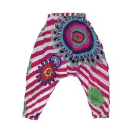 Desigual Damen Stoffhose, mehrfarbig, Gr. 164