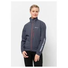 Fahrradjacke Jack Wolfskin "MOROBBIA 2.5L JKT W" Gr. S (36), grau (dolphin) Damen Jacken