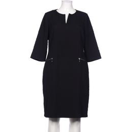 Selection by Ulla Popken Damen Kleid, schwarz, Gr. 46