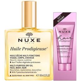 NUXE Paris Nuxe Huile Prodigieuse Huile Prodigieuse Geschenkset Huile Prodigieuse 100 ml + Hair Prodigieux Le Shampoo Brillance Miroir 30 ml