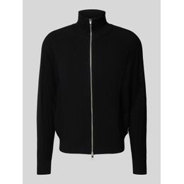 Armani Exchange Strickjacke mit Zweiwege-Reißverschluss