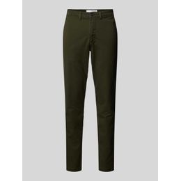 Selected Homme Slim Fit Chino mit Gürtelschlaufen Modell 'NEW Miles'