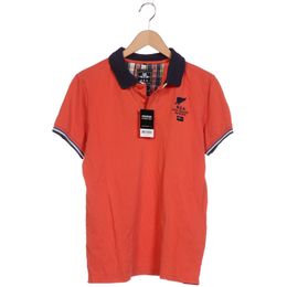 NZA New Zealand Auckland Herren Poloshirt, orange, Gr. 48