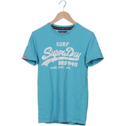 Superdry Herren T-Shirt, blau, Gr. 48