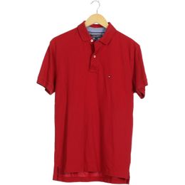 Tommy Hilfiger Herren Poloshirt, rot, Gr. 48