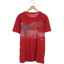 Napapijri Herren T-Shirt, rot, Gr. 56