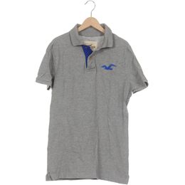 Hollister Herren Poloshirt, grau, Gr. 52