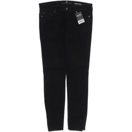 7 For All Mankind Damen Jeans, schwarz, Gr. 29