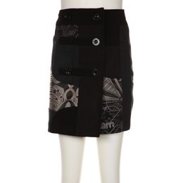 Desigual Damen Rock, schwarz, Gr. 36