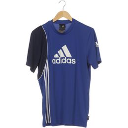 Adidas Damen T-Shirt, blau, Gr. 38