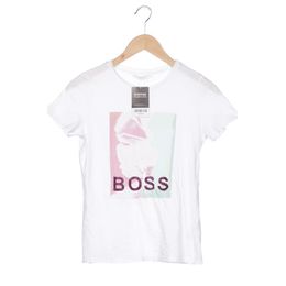 BOSS by Hugo BOSS Damen T-Shirt, weiß, Gr. 34