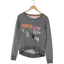 Superdry Damen Sweatshirt, grau, Gr. 36