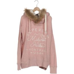 Superdry Damen Kapuzenpullover, pink, Gr. 42