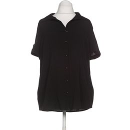 Ulla Popken Damen Bluse, schwarz, Gr. 46