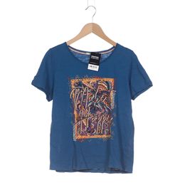 Cecil Damen T-Shirt, blau, Gr. 38