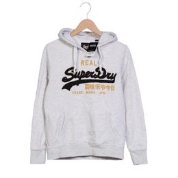 Superdry Damen Kapuzenpullover, grau, Gr. 42