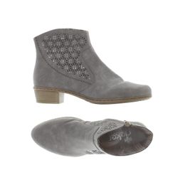 Rieker Damen Stiefelette, grau, Gr. 38